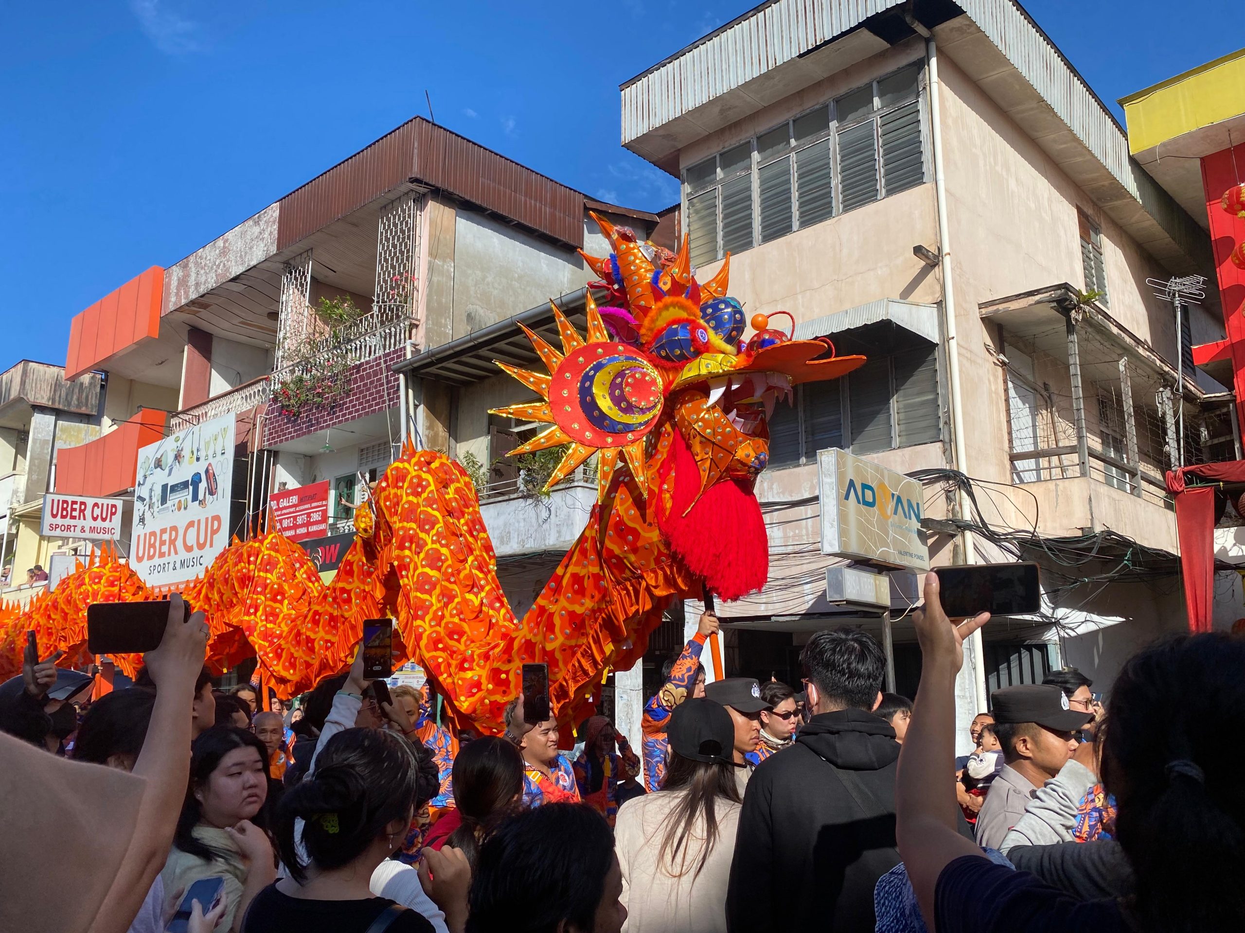 Ritual Naga Buka Mata Awali Perayaan Cap Go Meh di Pontianak