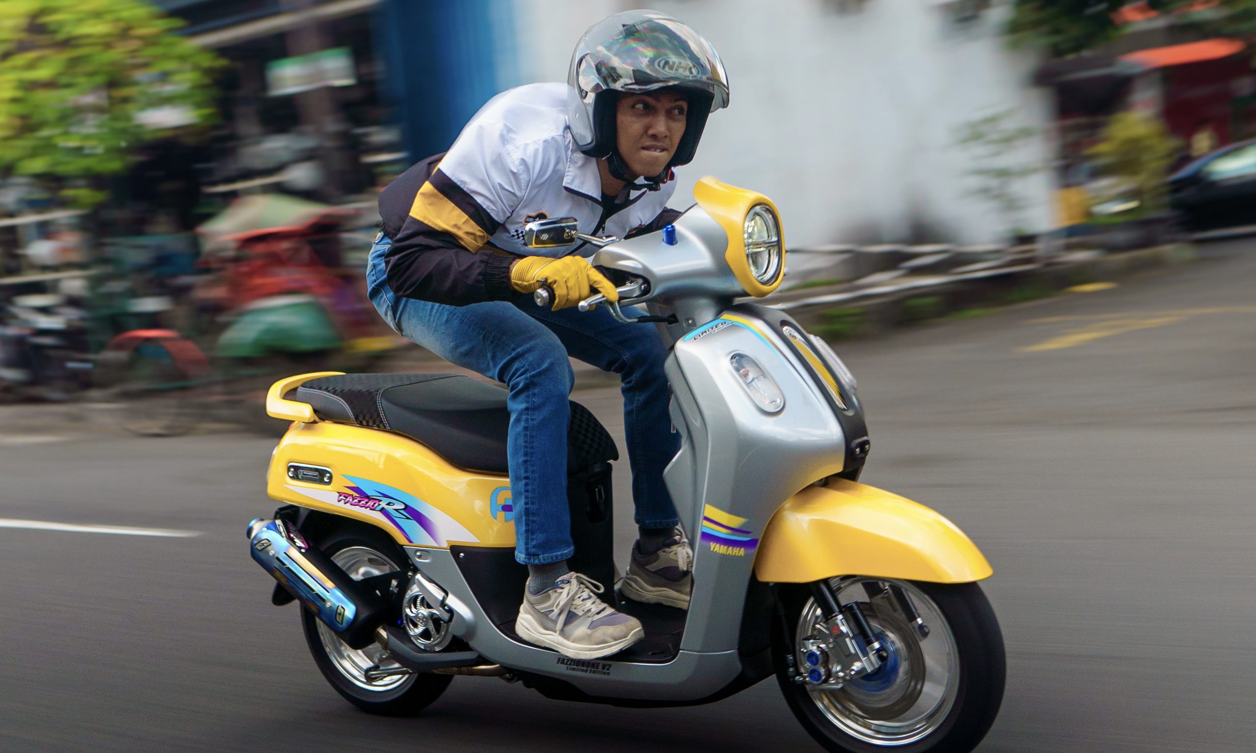 Fazzio Hybrid Bergaya Motor Bebek Legendaris Yamaha F1ZR Bikin ...