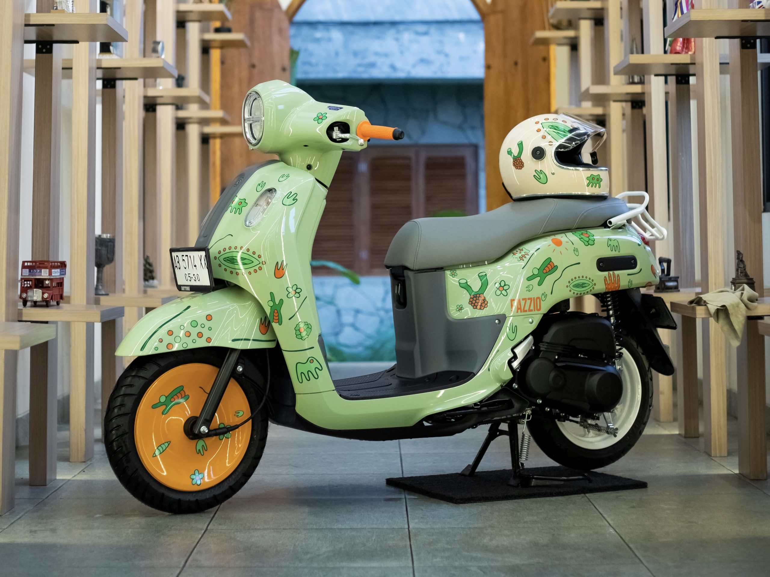 Gen Z Tunjukkan Kreativitas Lewat Modifikasi Ringan Yamaha Fazzio Hybrid