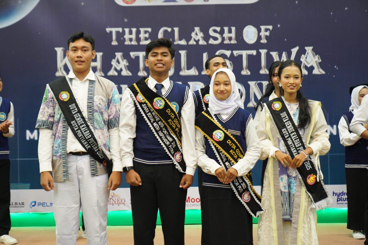 Dimas dan Miftahfathuyah Dinobatkan Duta GenRe Pontianak 2025